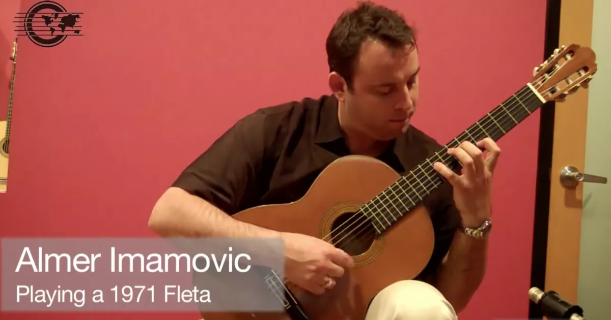 Almer Playing a 1971 Fleta