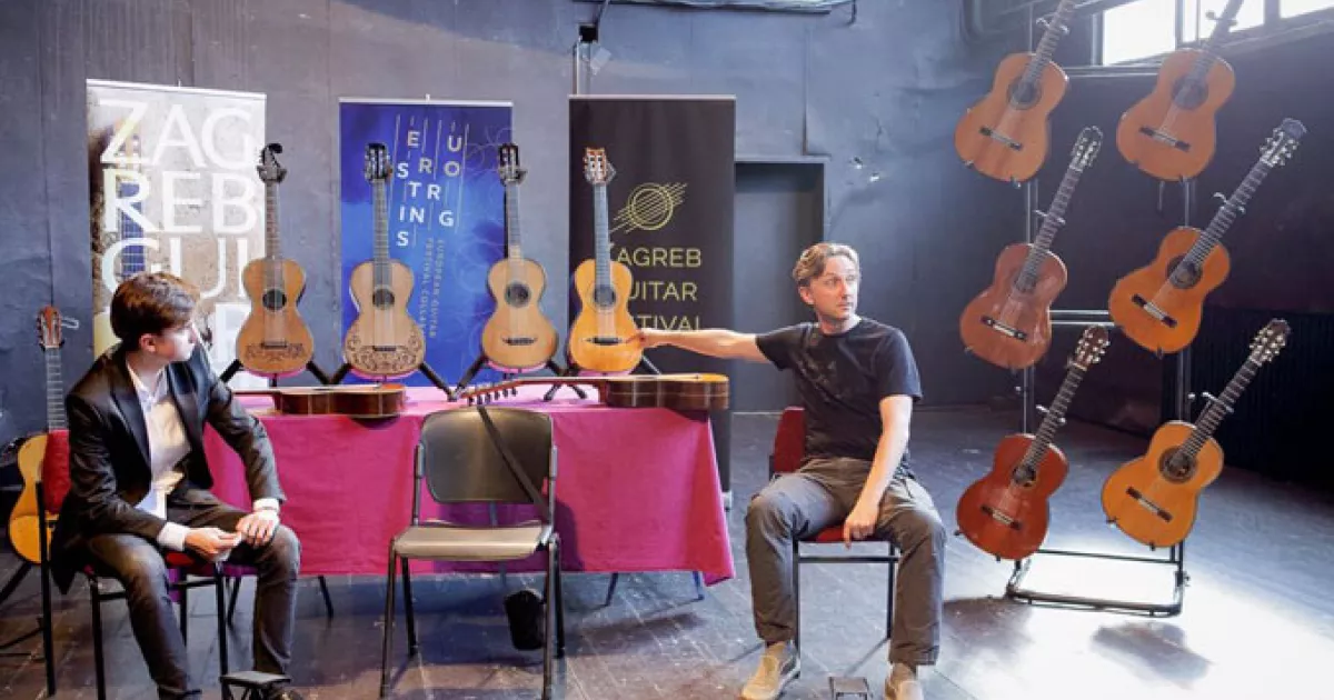 David Collett at the Zagreb Guitar Festival