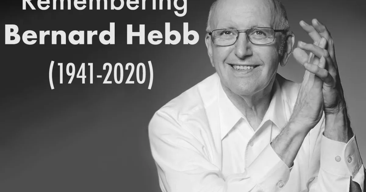 Professor Bernard Hebb has passed away.