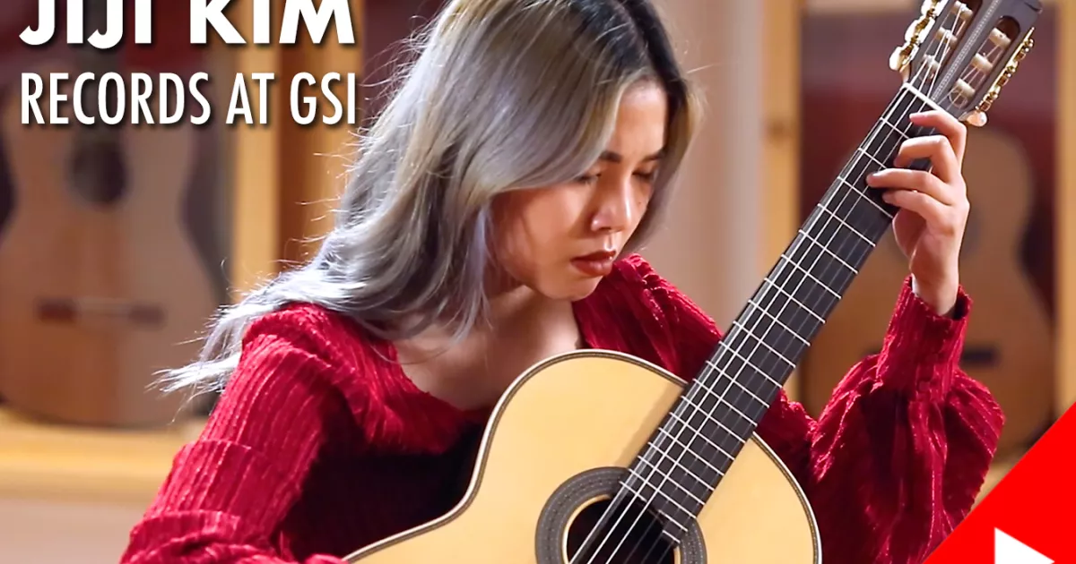 Korean Guitarist, Jiji Kim, Visits GSI and Records Music by Claudia ...