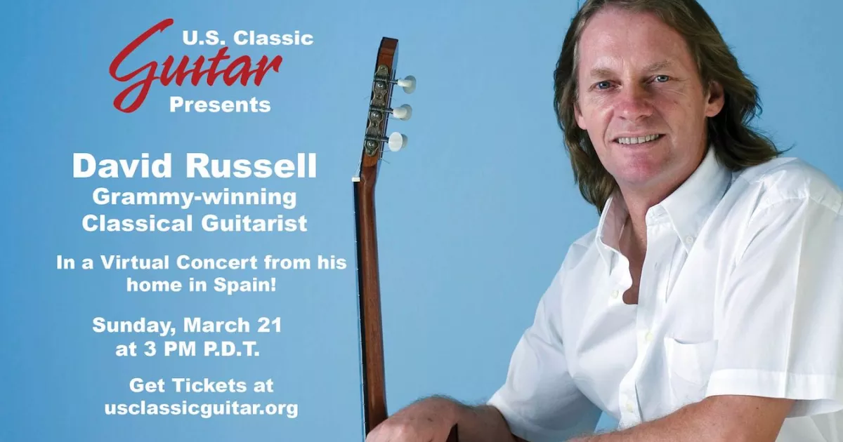David Russell's U.S. International Guitar Series Concert Will Take ...