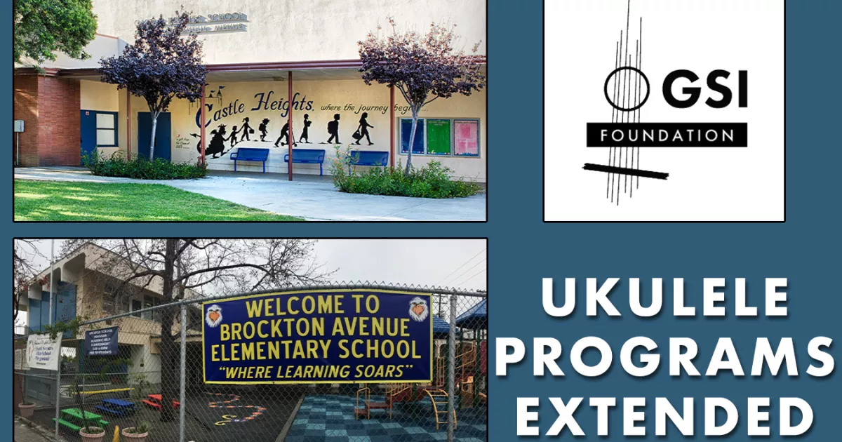 GSI Foundation Funds Another Year of Music Education in Two Elementary ...