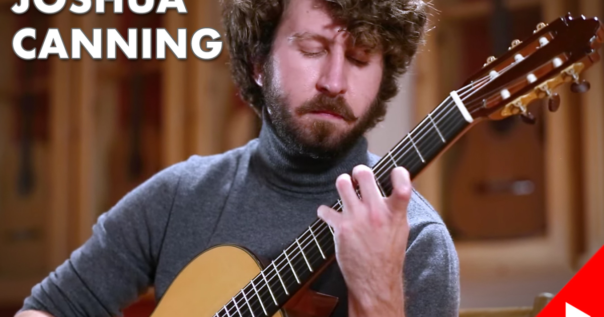 Guitarist Joshua Canning Records At Guitar Salon International For The ...