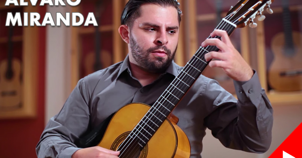 Classical Guitarist from Costa Rica, Álvaro Miranda, Records Five ...