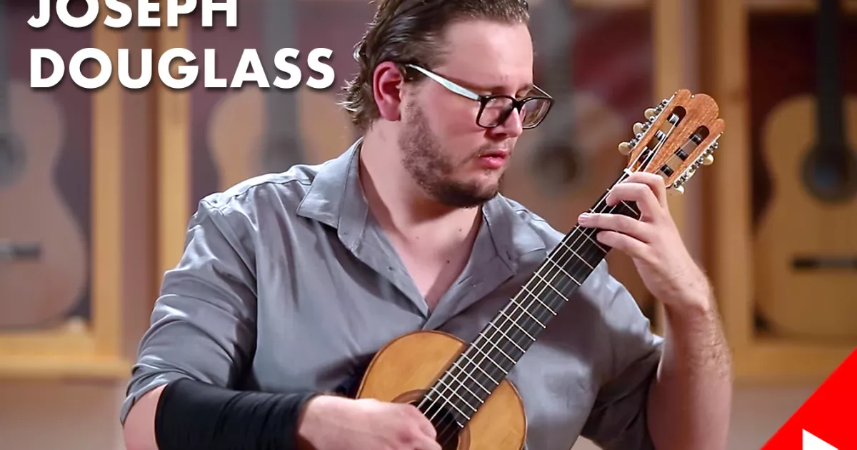 Classical Guitarist Joseph Douglass Records Spanish Music and An ...