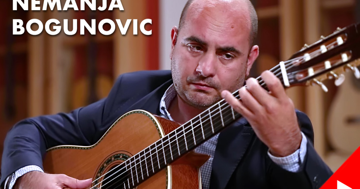 Serbian Classical Guitarist and Composer, Nemanja Bogunovic, Records ...