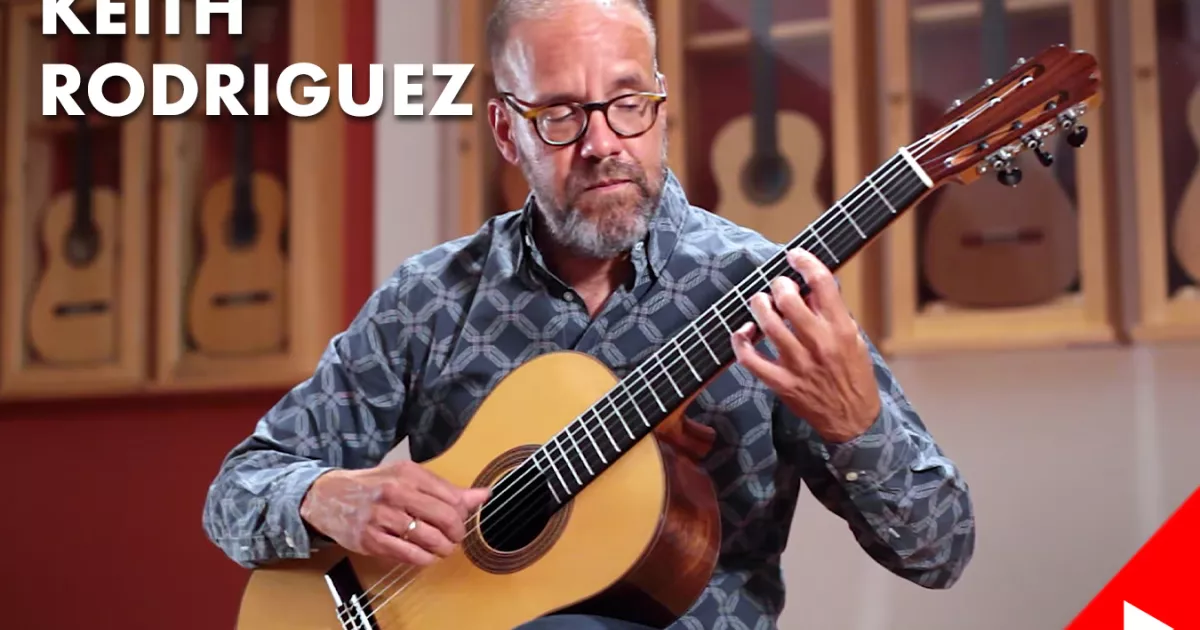 Madrid-based Classical Guitarist, Keith Rodriguez, Records Music By Bach, Barrios, Rodrigo ...
