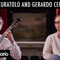Italian classical guitarist and D'Addario artist, Carlo Curatolo ...