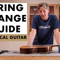 How To Change Strings On Classical Guitar - Restringing Tutorial by ...
