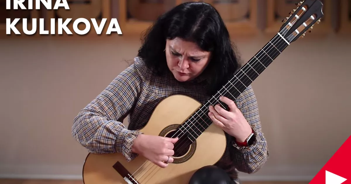 Nine New Videos Recorded At GSI By Classical Guitarist Irina Kulikova!