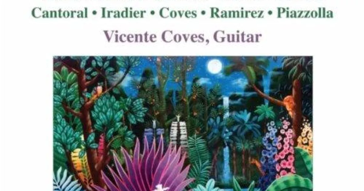 Latin-American Music for Guitar, Vicente Coves