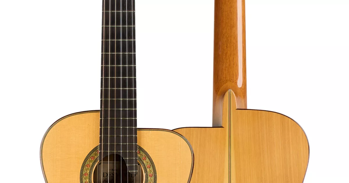 2012 Robert Desmond "cutaway w/electronics" SP/CY Guitar | GSI