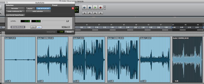 Recording Part 6 - Dynamics