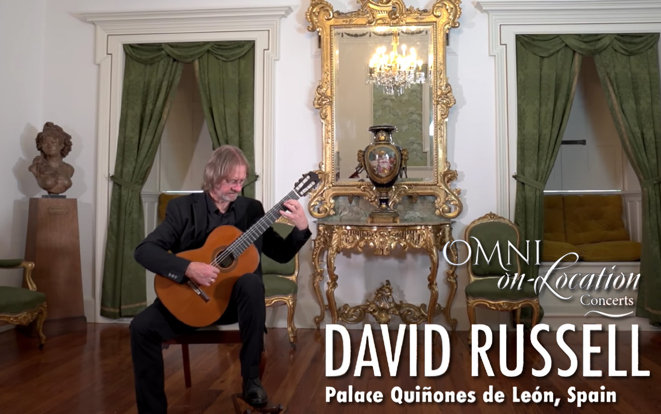 Omni On-Location Premiere - David Russell Performs J.S. Bach's 4th Lute ...