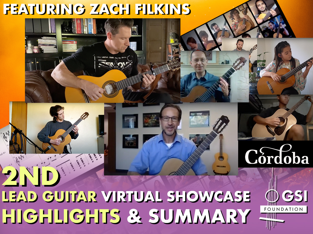 Highlights of the 2nd Lead Guitar Virtual Showcase with Zach Filkins ...