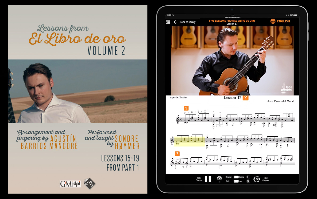 Sondre Hoymer Records Interactive Tutorials for "El Libro de Oro"
