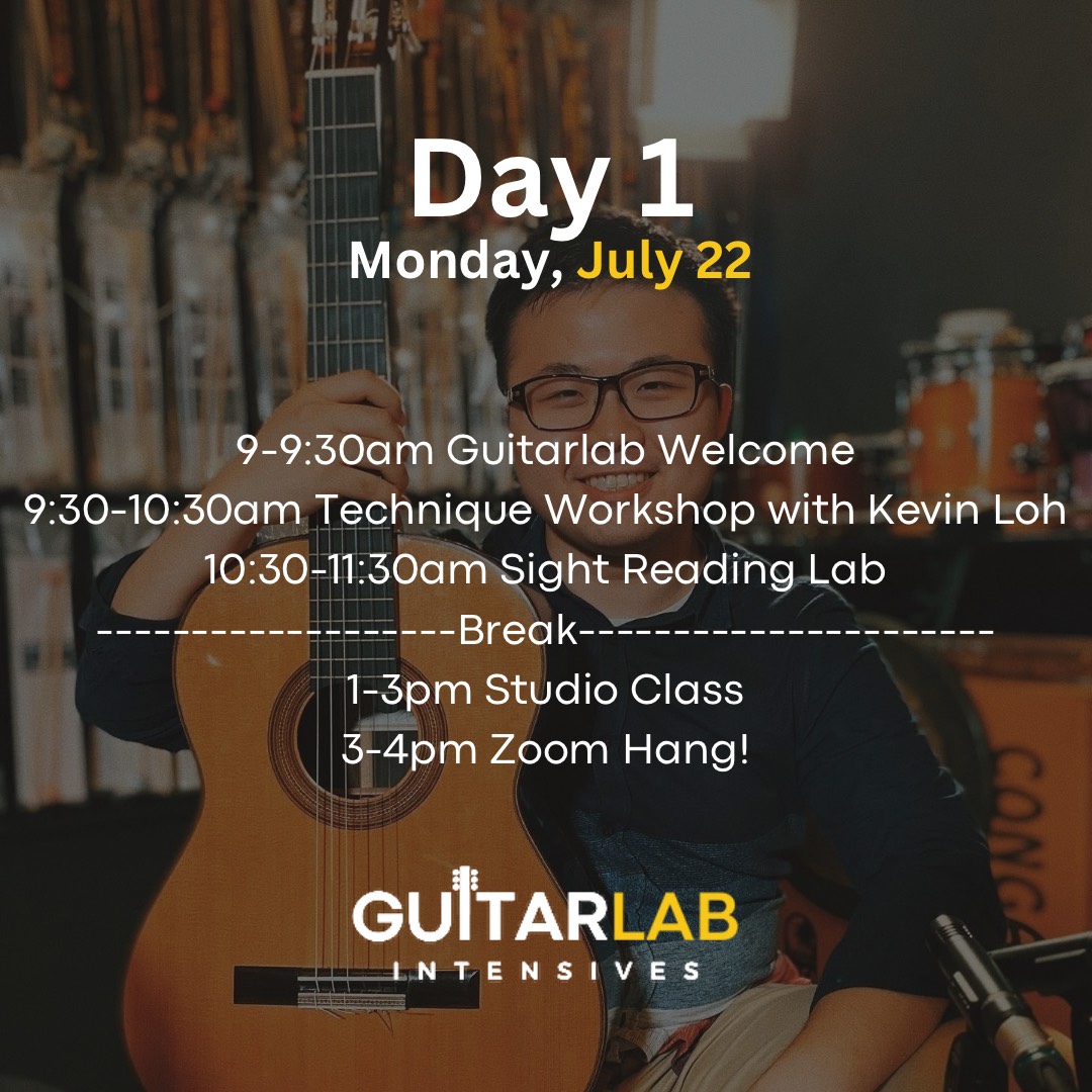 Guitarlab, a 3-day online intensive for advanced classical guitarists ...