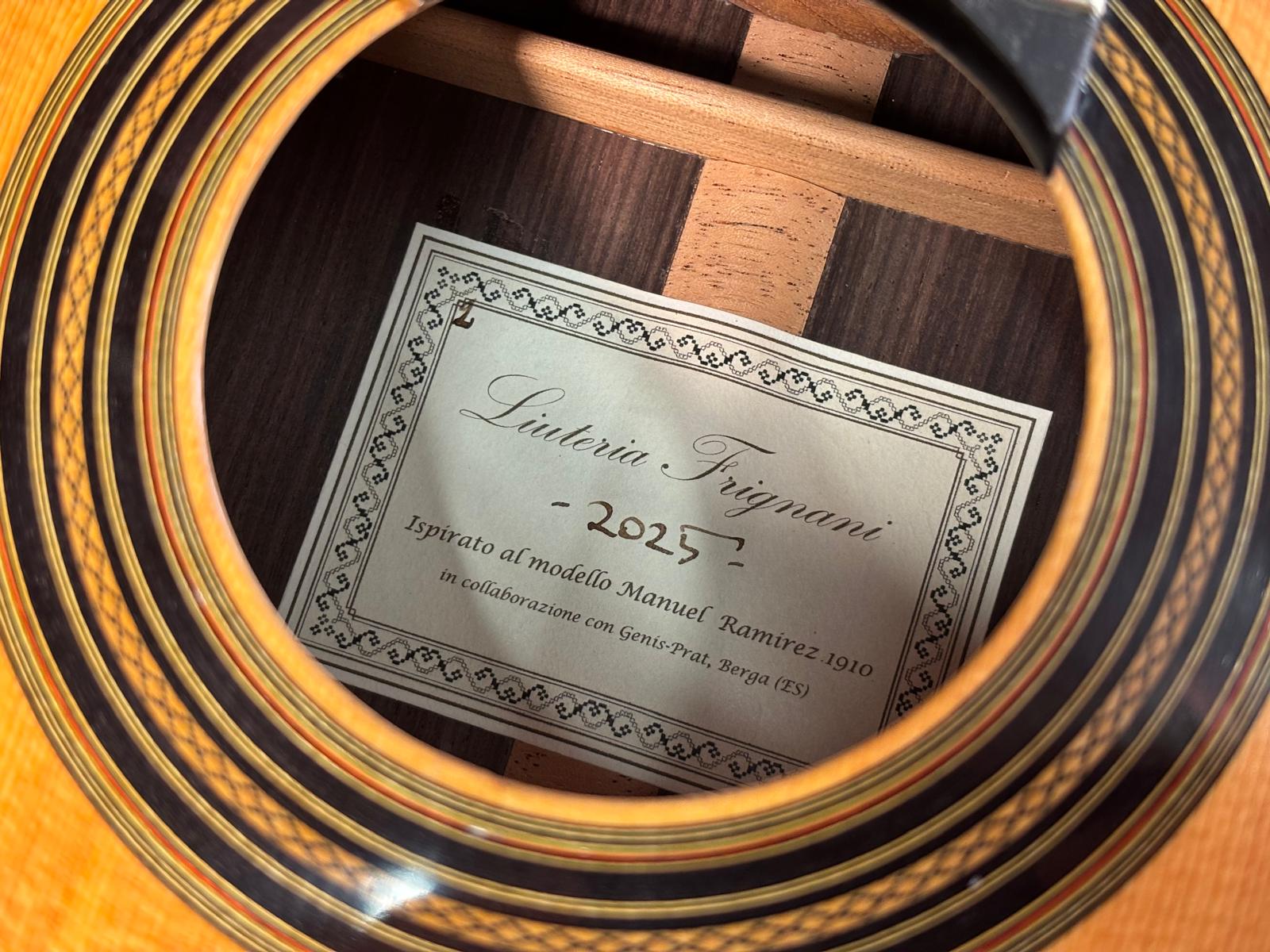 A 1910 Manuel Ramirez Model by Liuteria Frignani — A New Collaborative ...