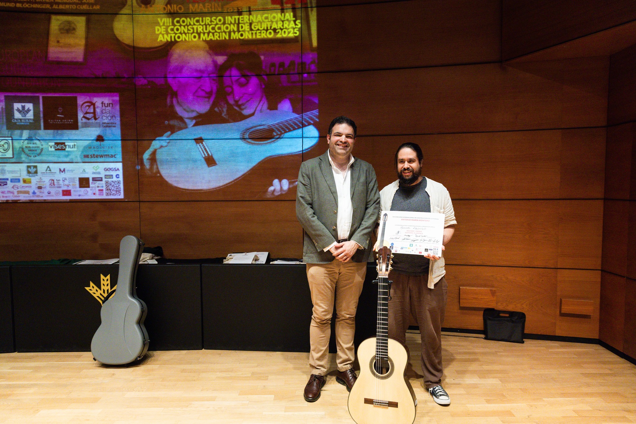 The VIII Antonio Marin Montero Guitar Building Competition in Granada