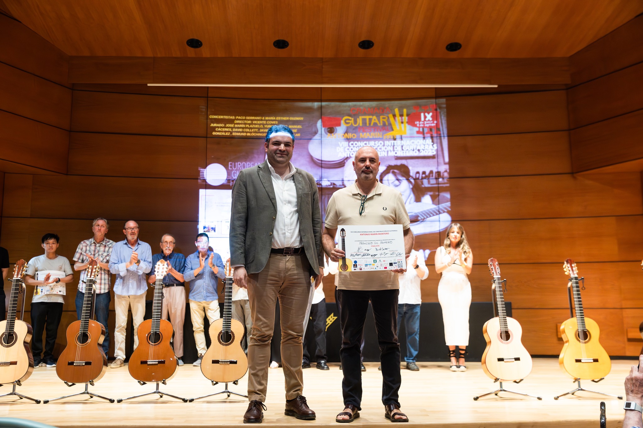 The VIII Antonio Marin Montero Guitar Building Competition in Granada