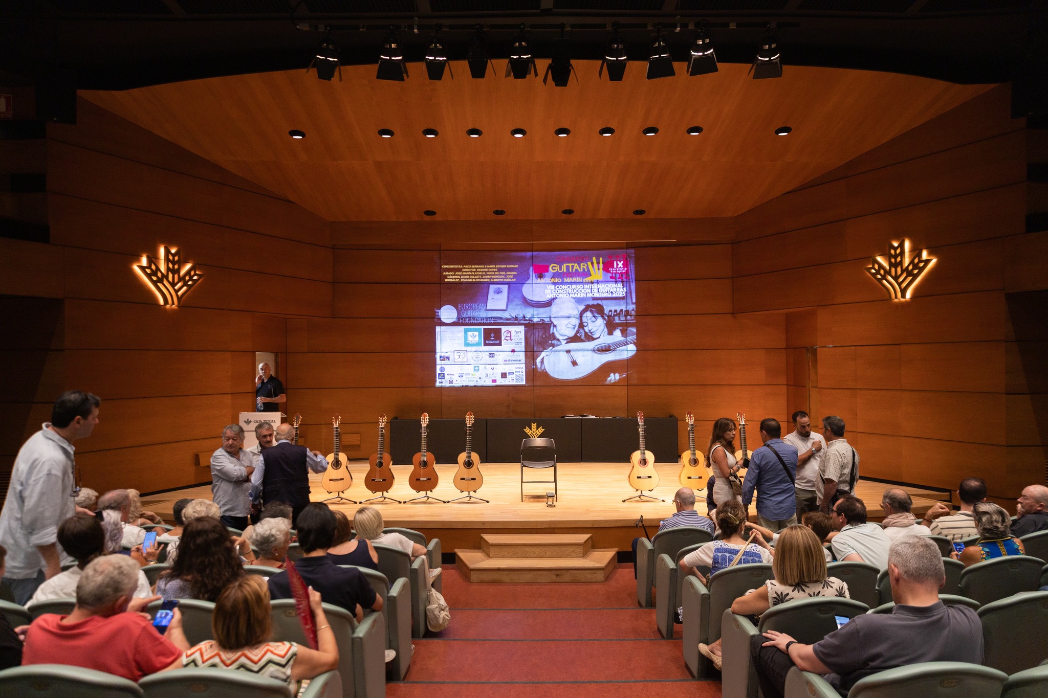 The VIII Antonio Marin Montero Guitar Building Competition in Granada