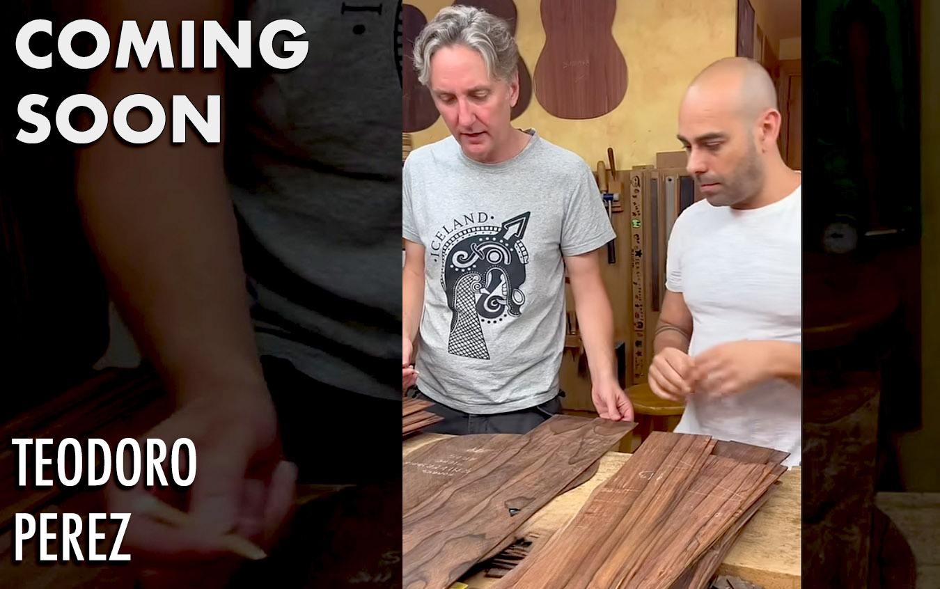 David Collett Visits the Teodoro Pérez Workshop