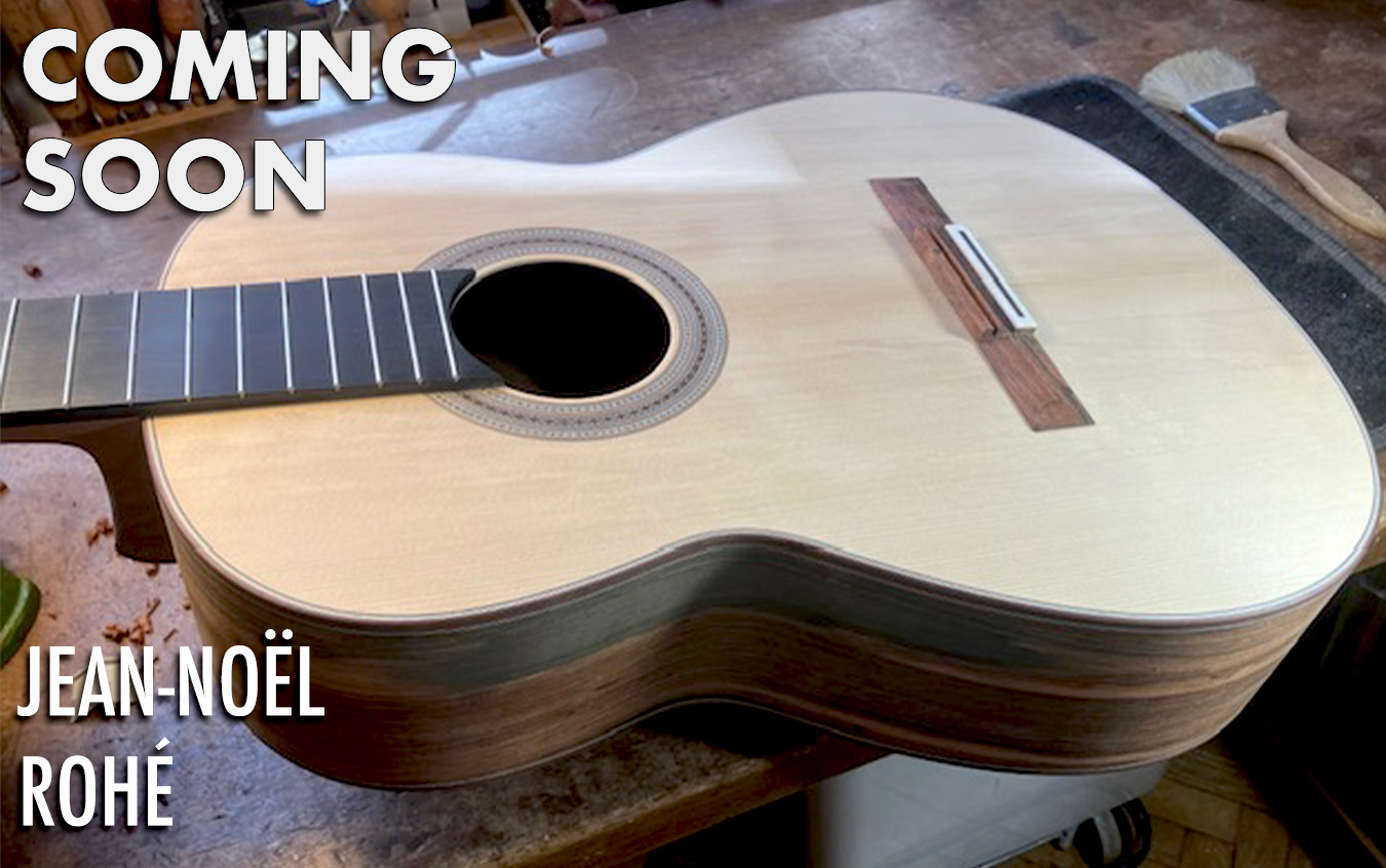 Sneak Peek: Jean-Noël Rohé’s Next Guitar for GSI