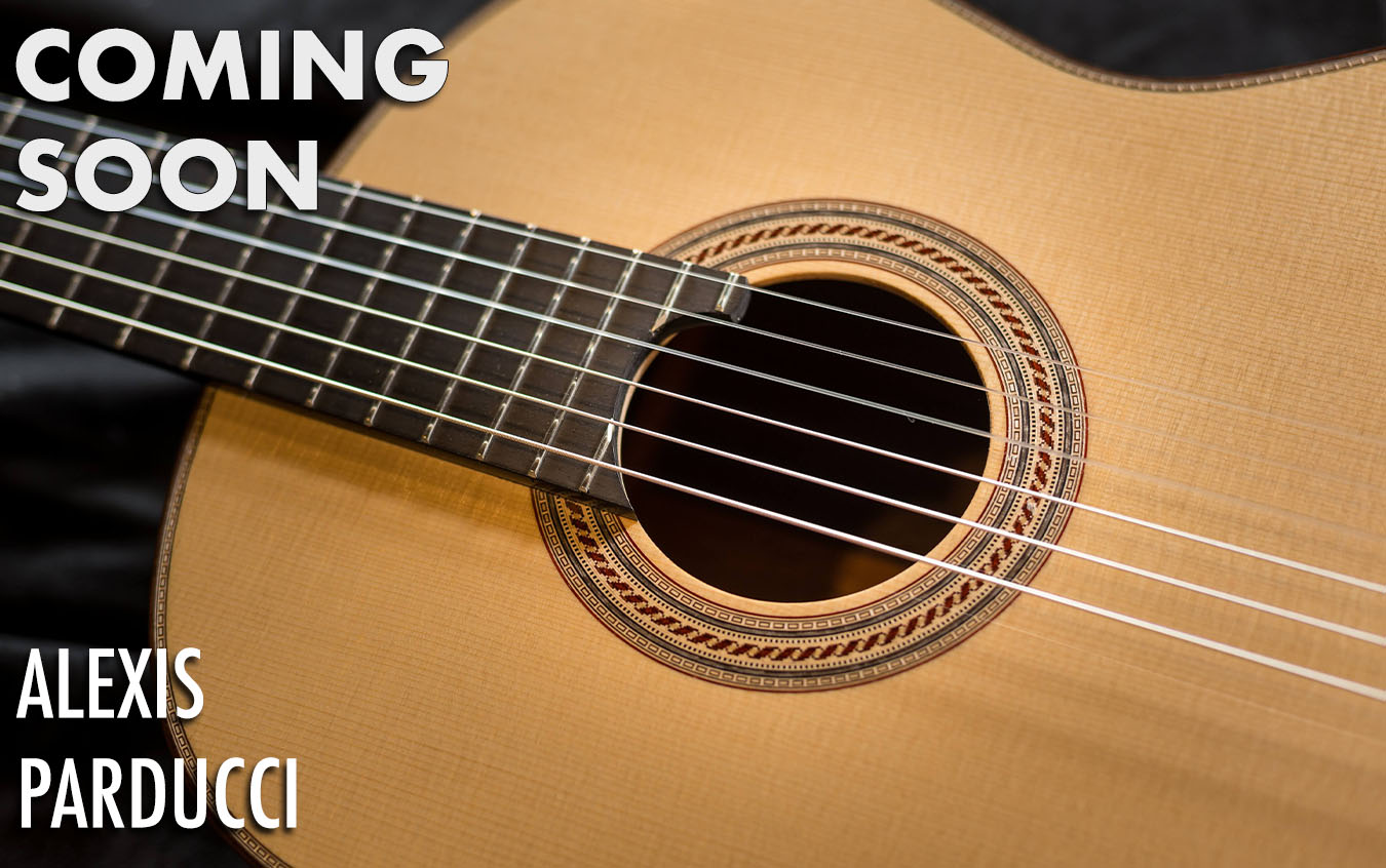 Alexis Parducci shares sneak peek photos of his new guitar