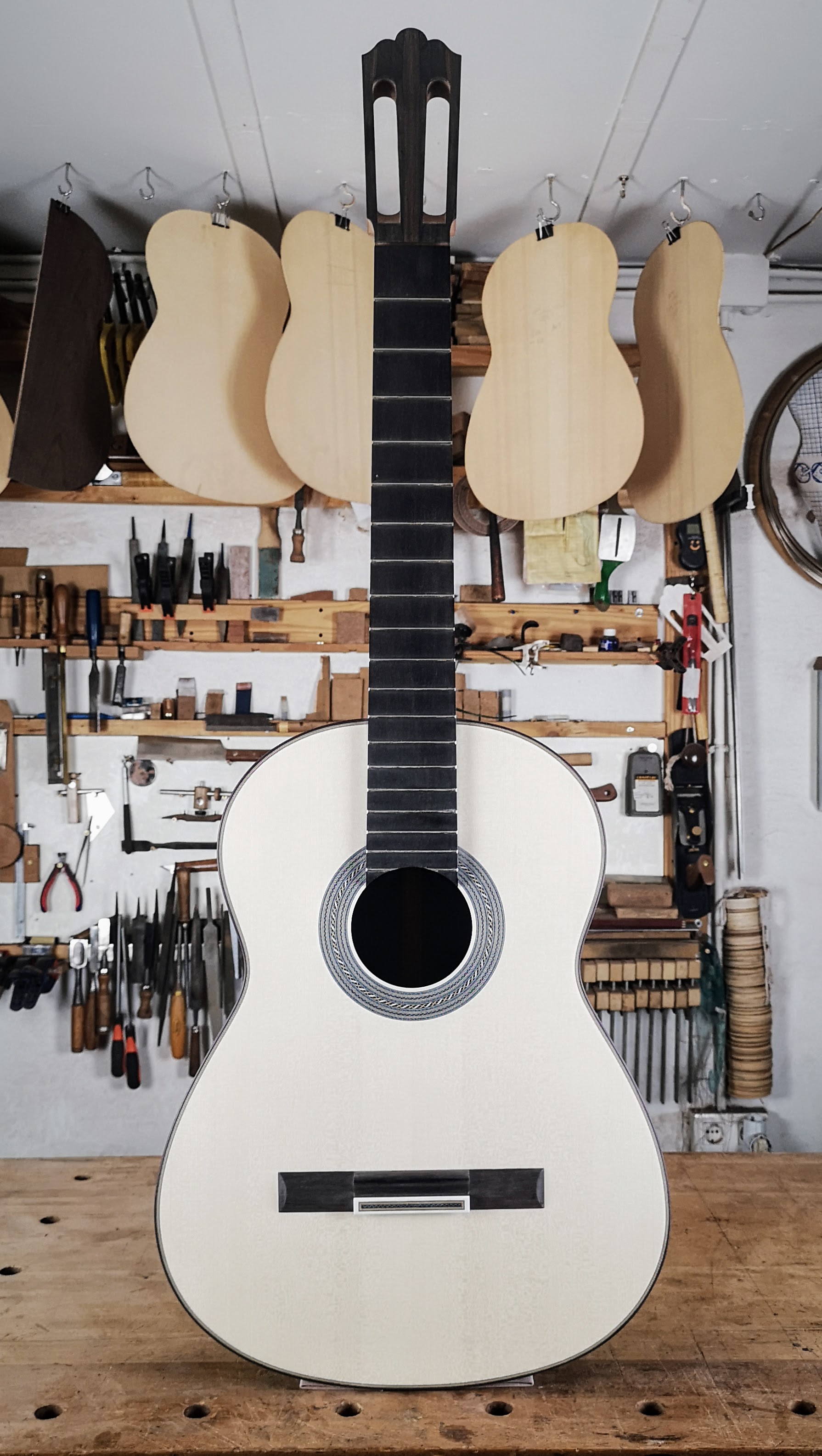 Spanish Guitar Maker, Jose Vigil, Makes A Spruce Top Classical Guitar ...