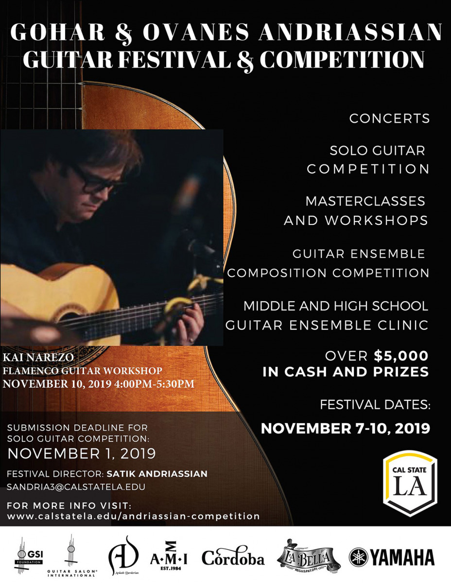 Something New for the Winners of the Upcoming 2019 "Andriassian Guitar ...