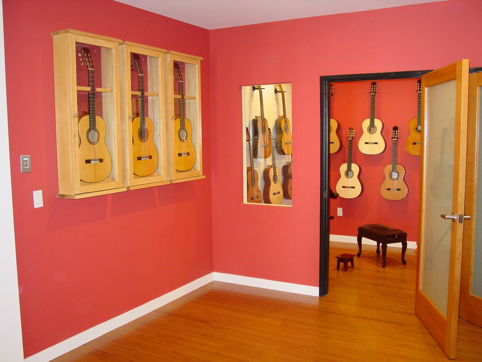 New Guitar Salon Showroom