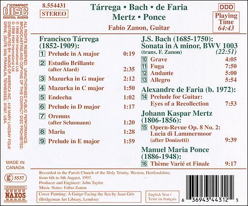 Laureate Series Guitar Recital: Fabio Zanon