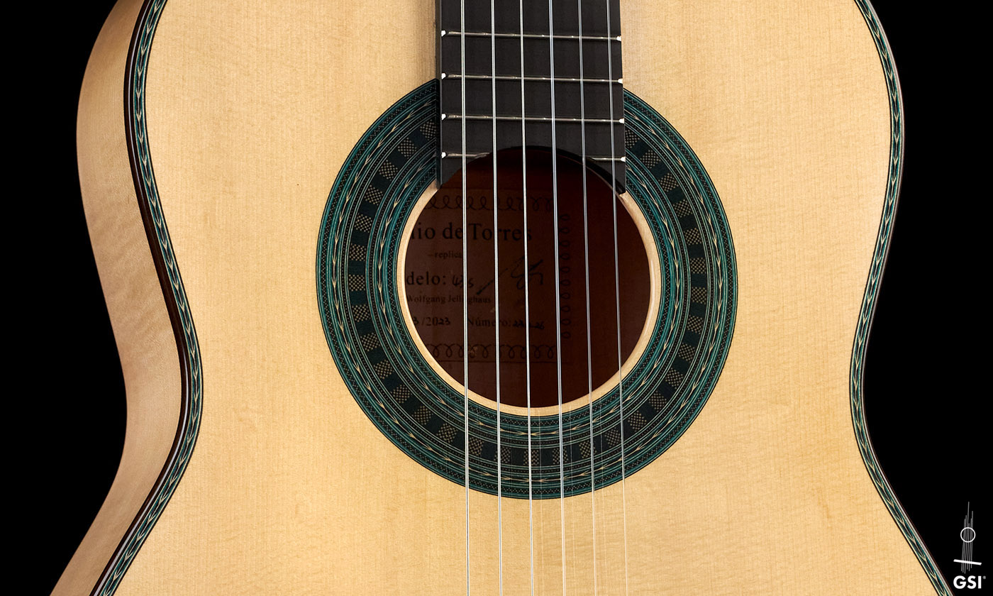 2025 Wolfgang Jellinghaus “Torres SE 43 - clear” SP/MP Guitar | GSI