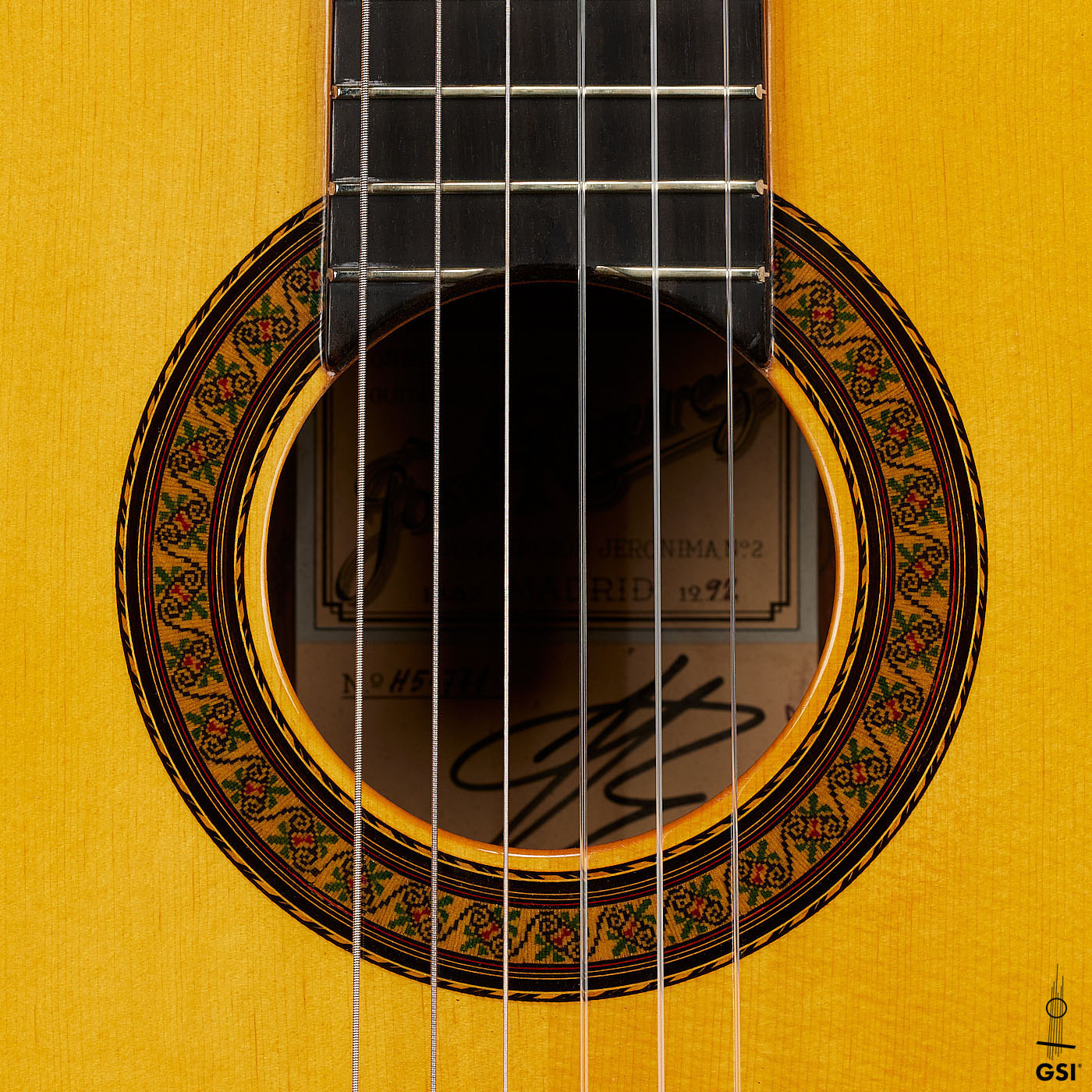 1992 Jose Ramirez "1a Da Camara" SP/CSAR Guitar | GSI