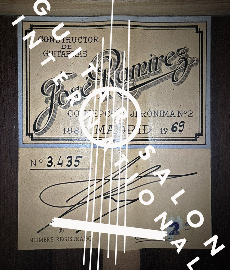 1969 Jose Ramirez "1a MT" CD/CSAR Guitar | GSI