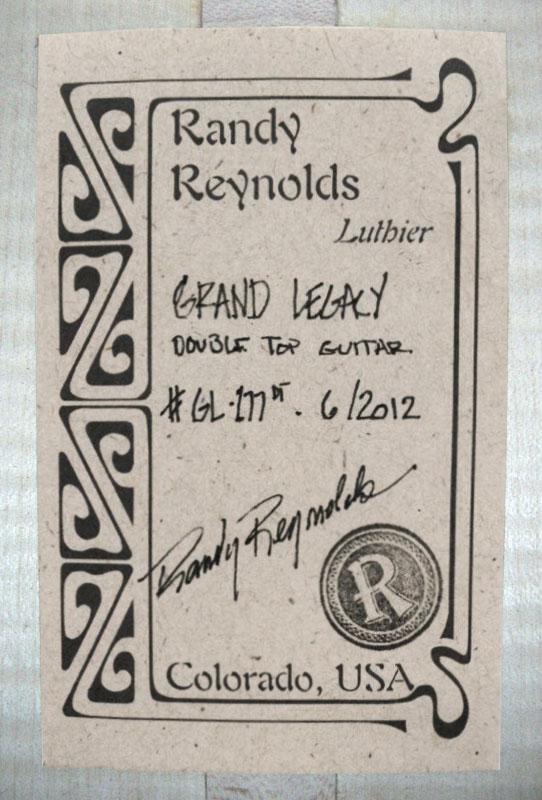 2012 Randy Reynolds SP/MP Guitar | GSI