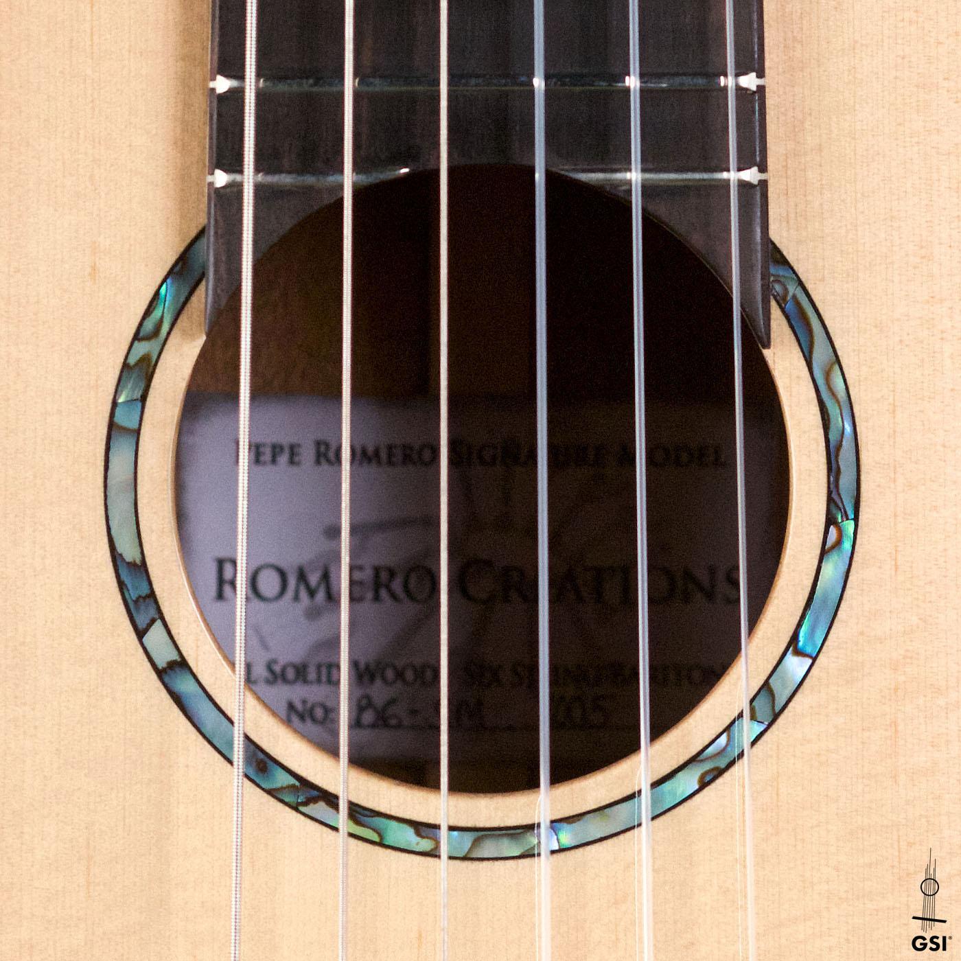 Romero Creations - Pepe Sr. Signature "Baritone" SP/MH Guitar | GSI