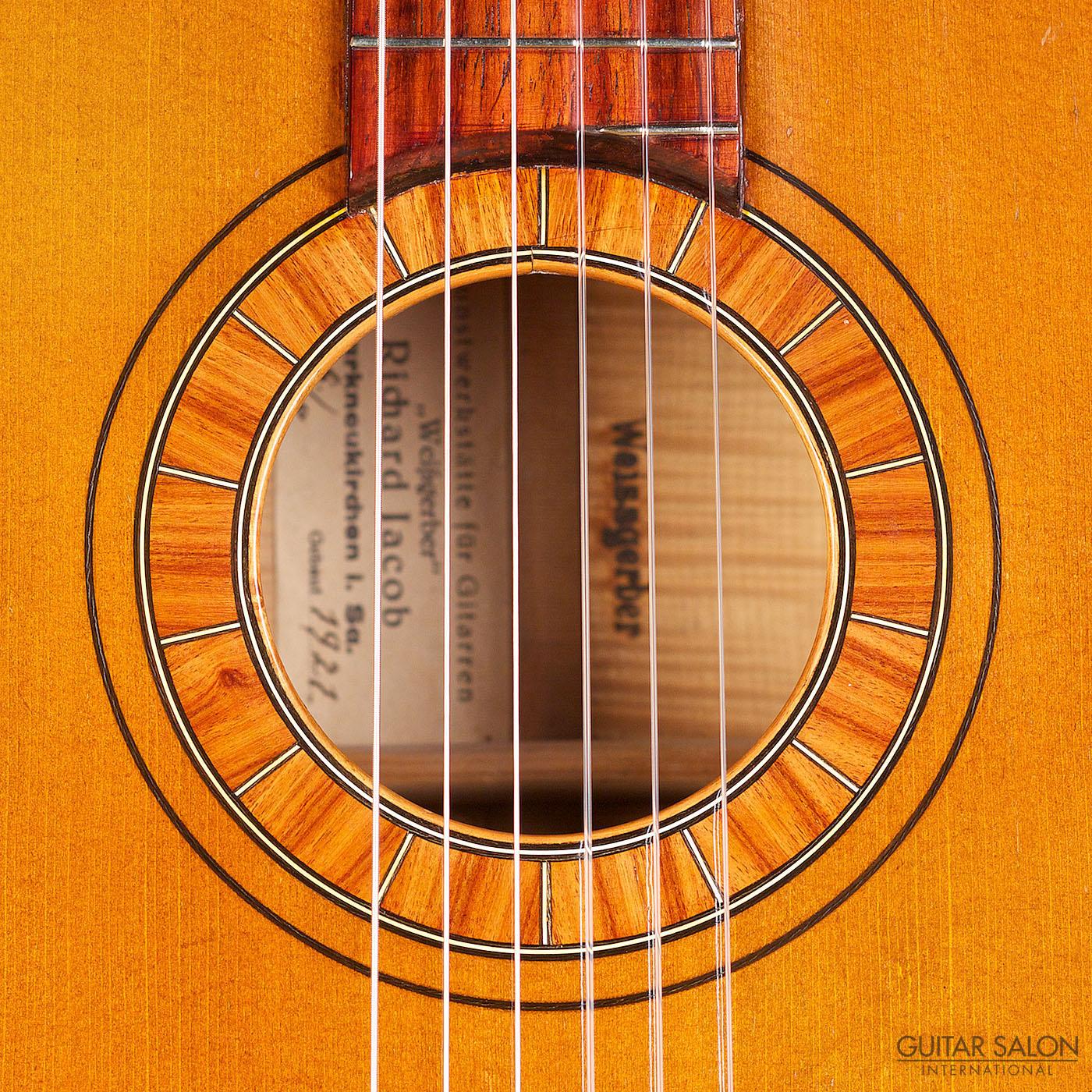 1921 Richard Jacob Weissgerber "Vienna" SP/MP Guitar | GSI