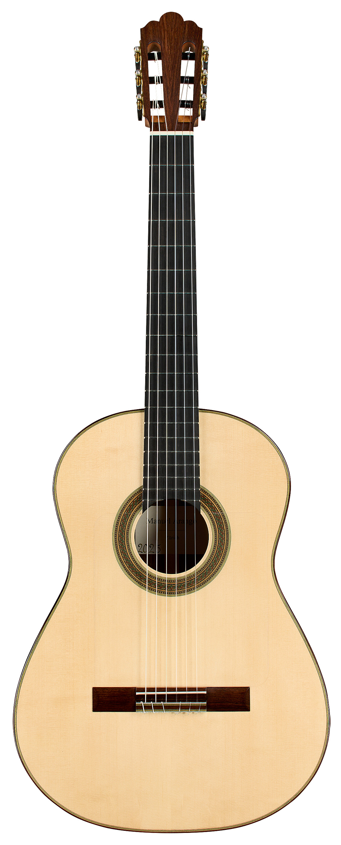 2025 Manuel Arango "Negra" SP/IN Guitar | GSI