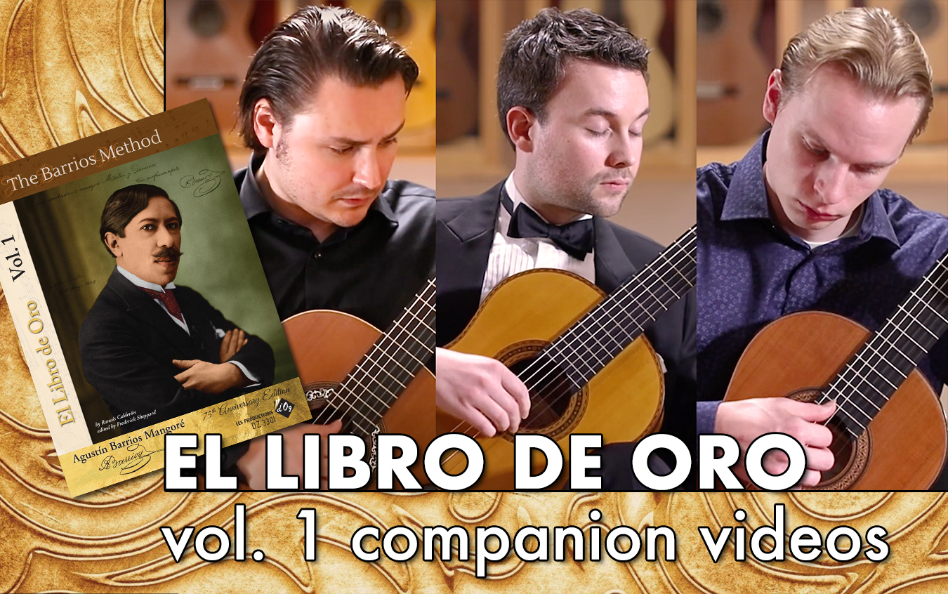 Companion videos for "El Libro de Oro, Vol. 1: The Barrios Method"